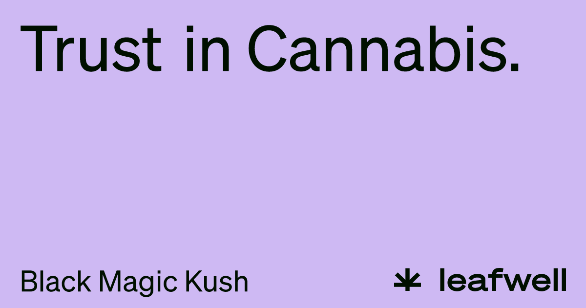 Black Magic Kush Marijuana Strain